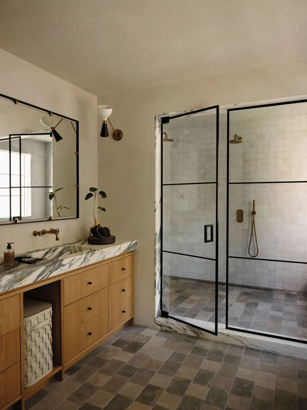 Our sconce featured in AD in Amber Valletta’s LA sanctuary, designed by ...